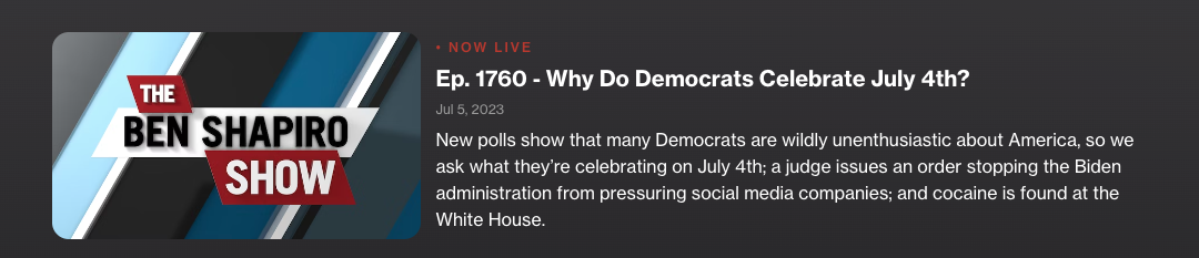 How do I know when a Daily Wire show is live? – DailyWire+ Help Center