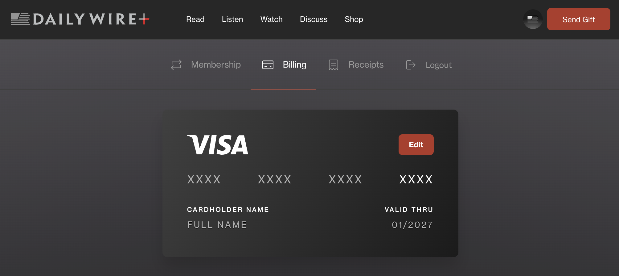How do I update my billing information? – DailyWire+ Help Center